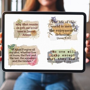 Islamic Digital Stickers Pack for iPad | Vintage Trendy Muslim PNG ...