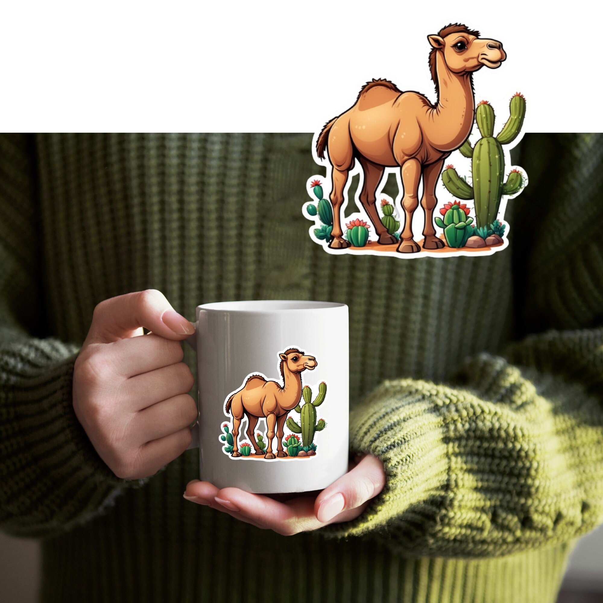 Camel | Cute Camel Digital Stickers | Digital File | Funny Camel ...