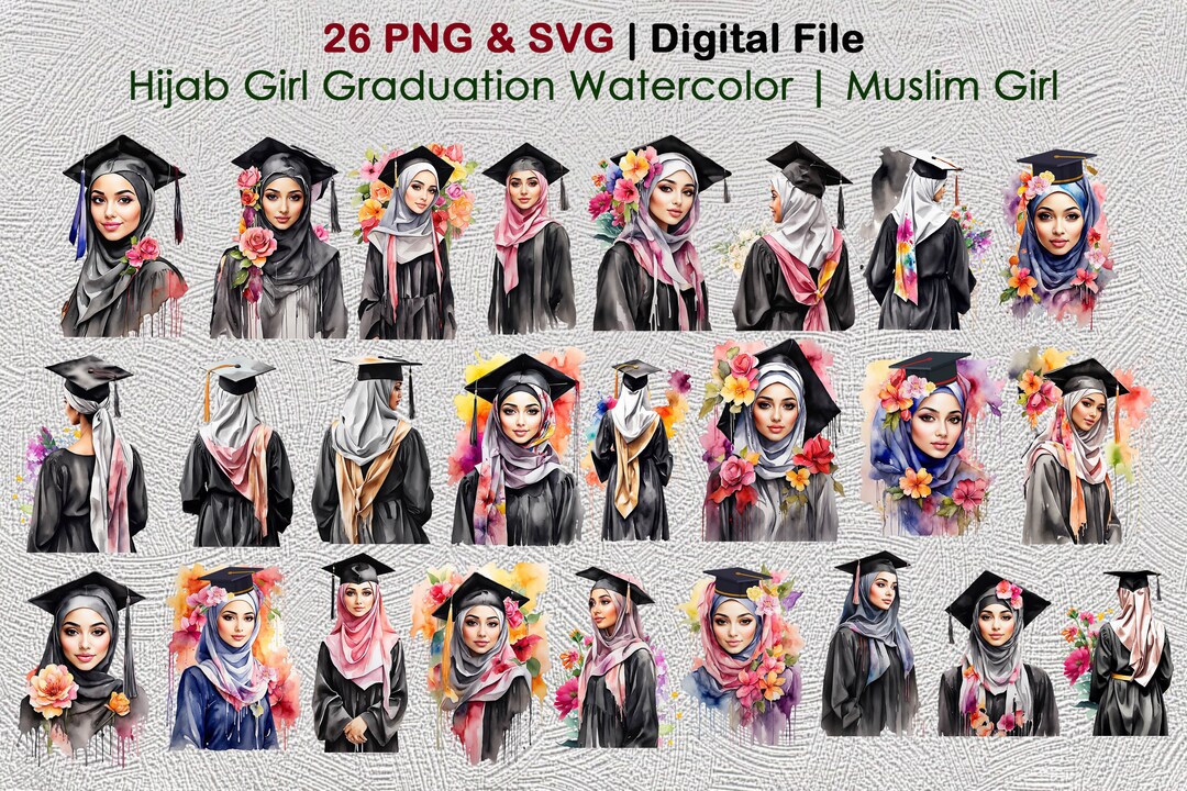 Graduation Hijabi | Graduation Islamic | Hijabi Convocation ...