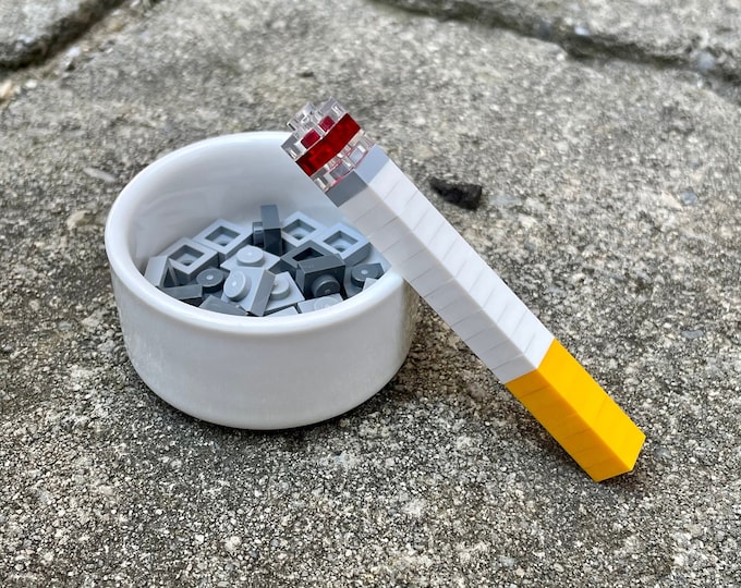 Lego Inspired Cigarette With Ceramic Ash Tray - Etsy