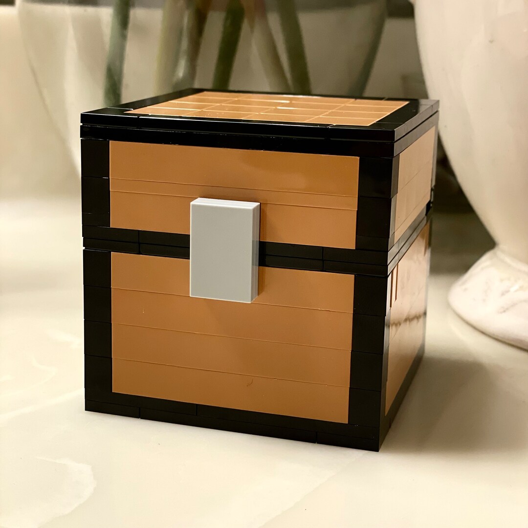 Lego Minecraft Storage Chest - Etsy