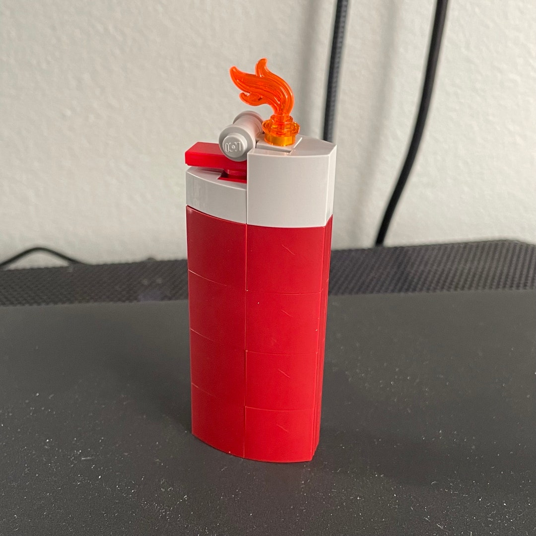 Lego Inspired Lighter Flame - Etsy