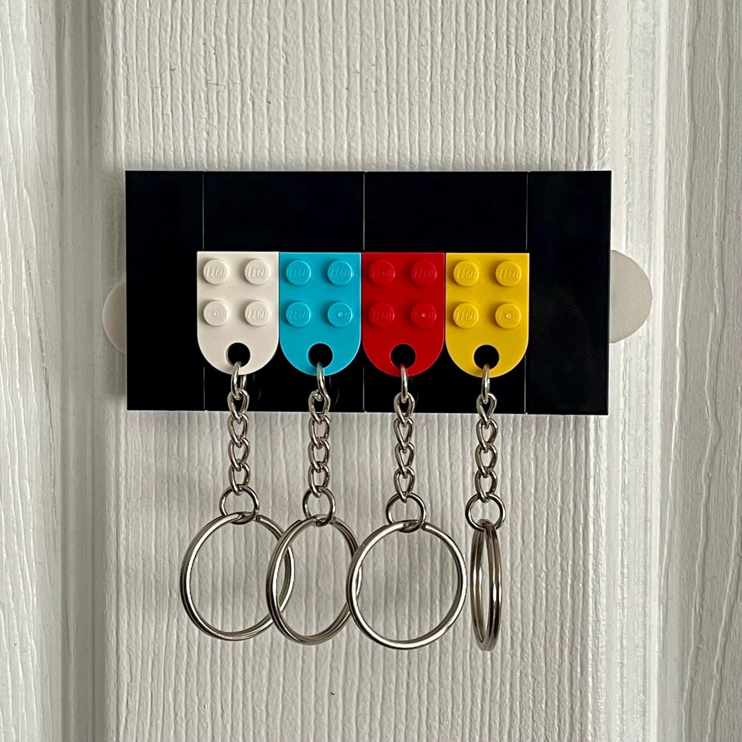 Lego Keyring Wall Mountable Holder - Etsy