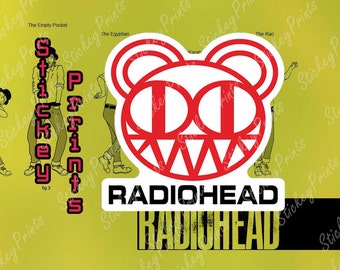 Radiohead Logo Sticker - Etsy