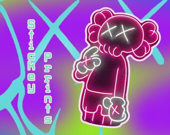 Kaws Decal - Etsy