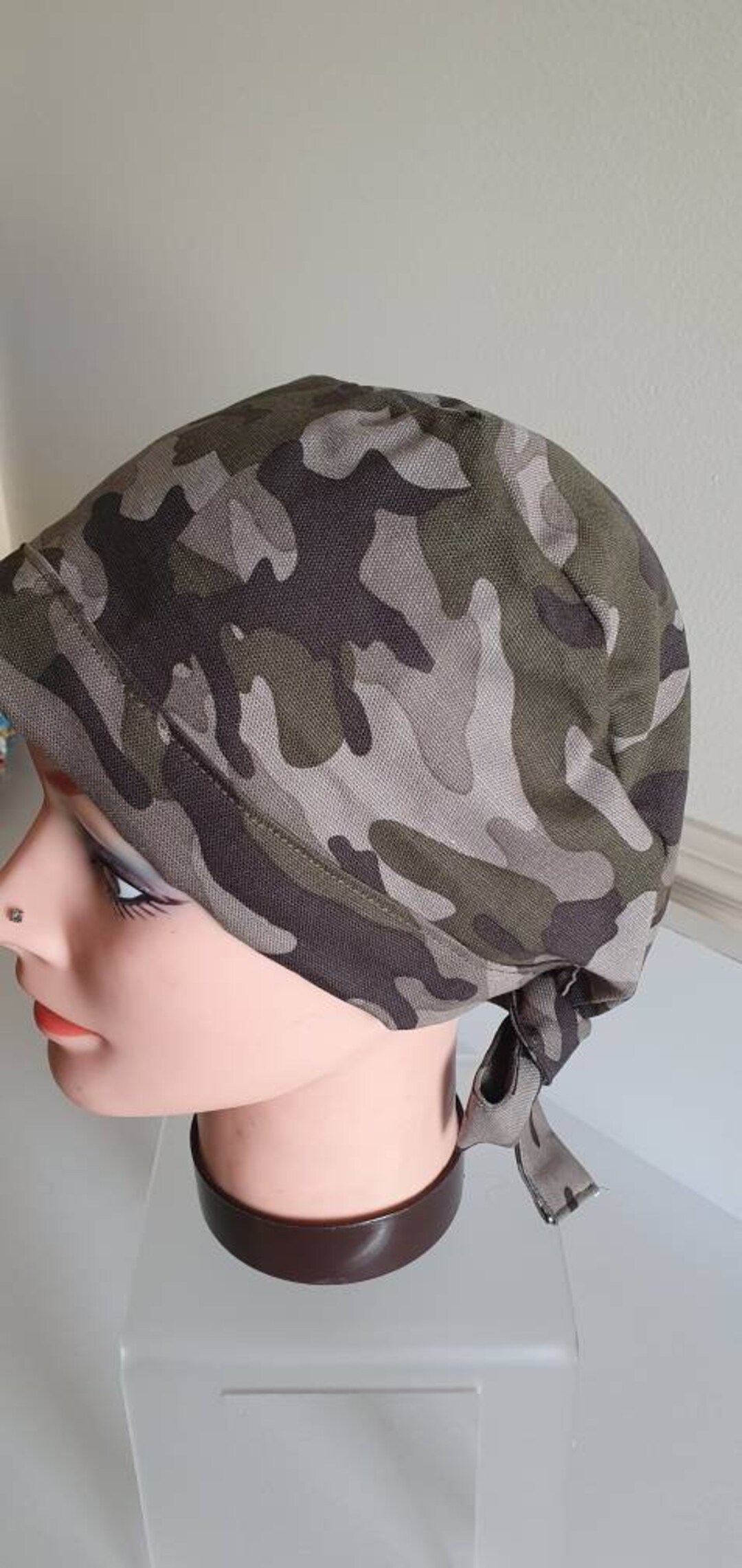 Scrub Hats in Camouflage. - Etsy