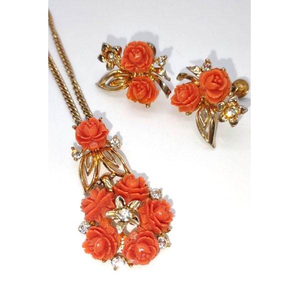 Coral Rhinestones - Etsy