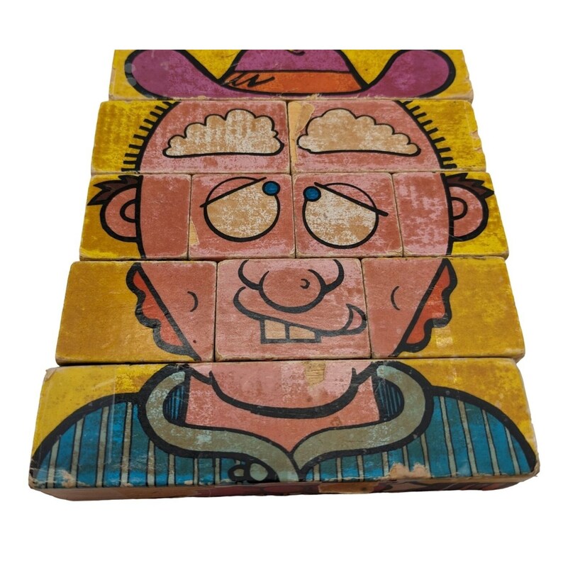 Wooden Blocks Changeable Charlie Great for Children Hats Ears - Etsy