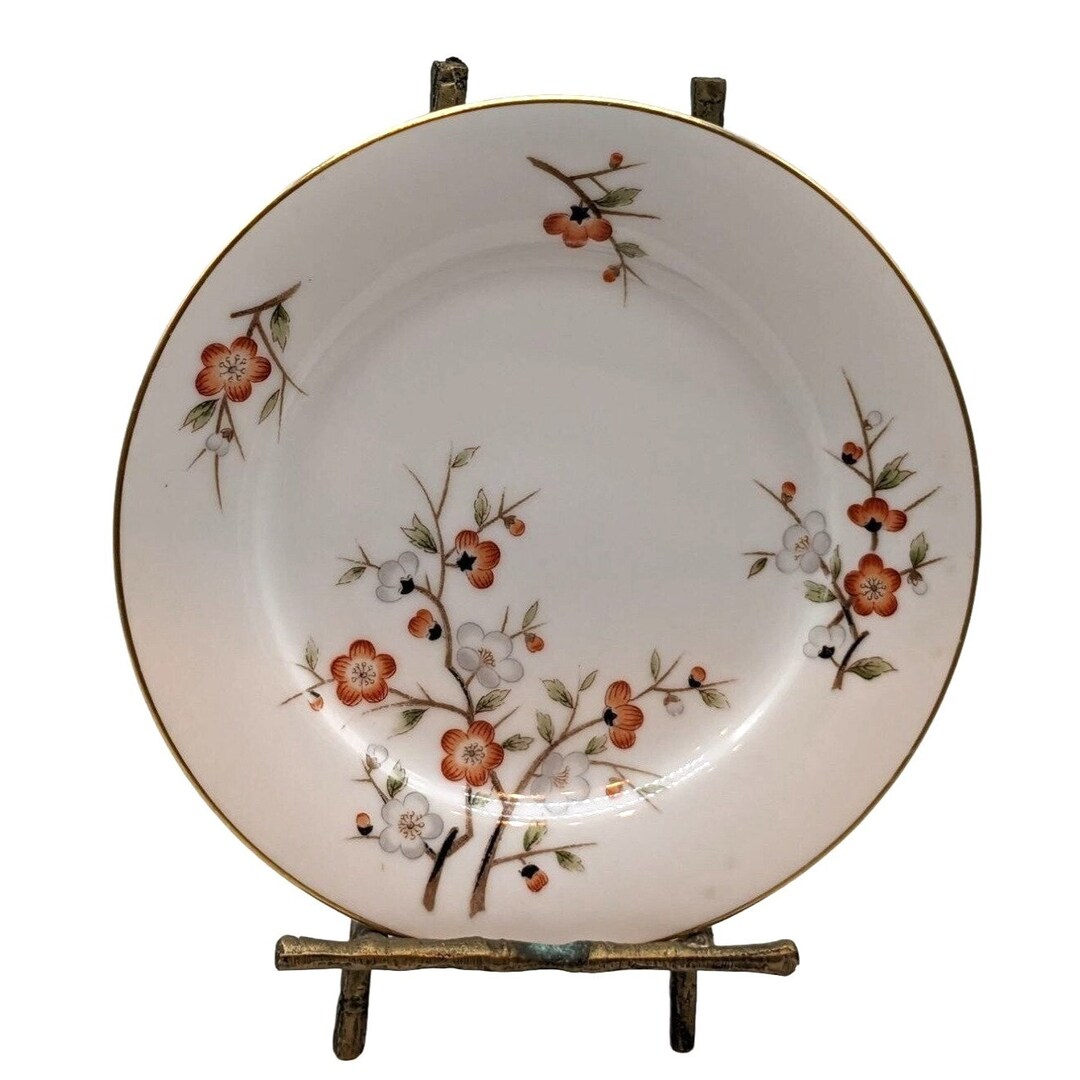 Noritake Small Plate 1950s Porcelain Pattern 5329 Orange Flowers 6 Inches Diam - Etsy