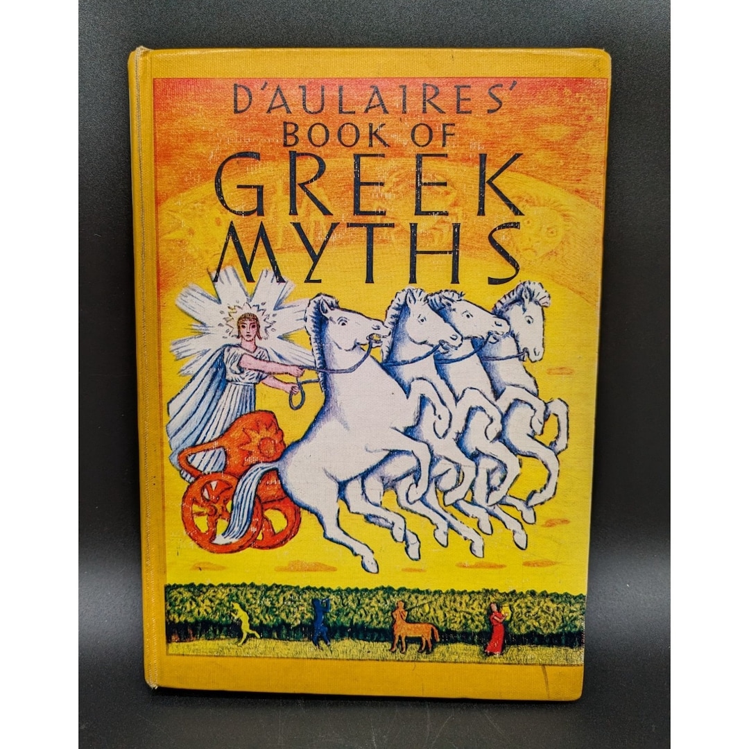 D'aulaires' Book of Greek Myths Color and Black and White Illustrations ...