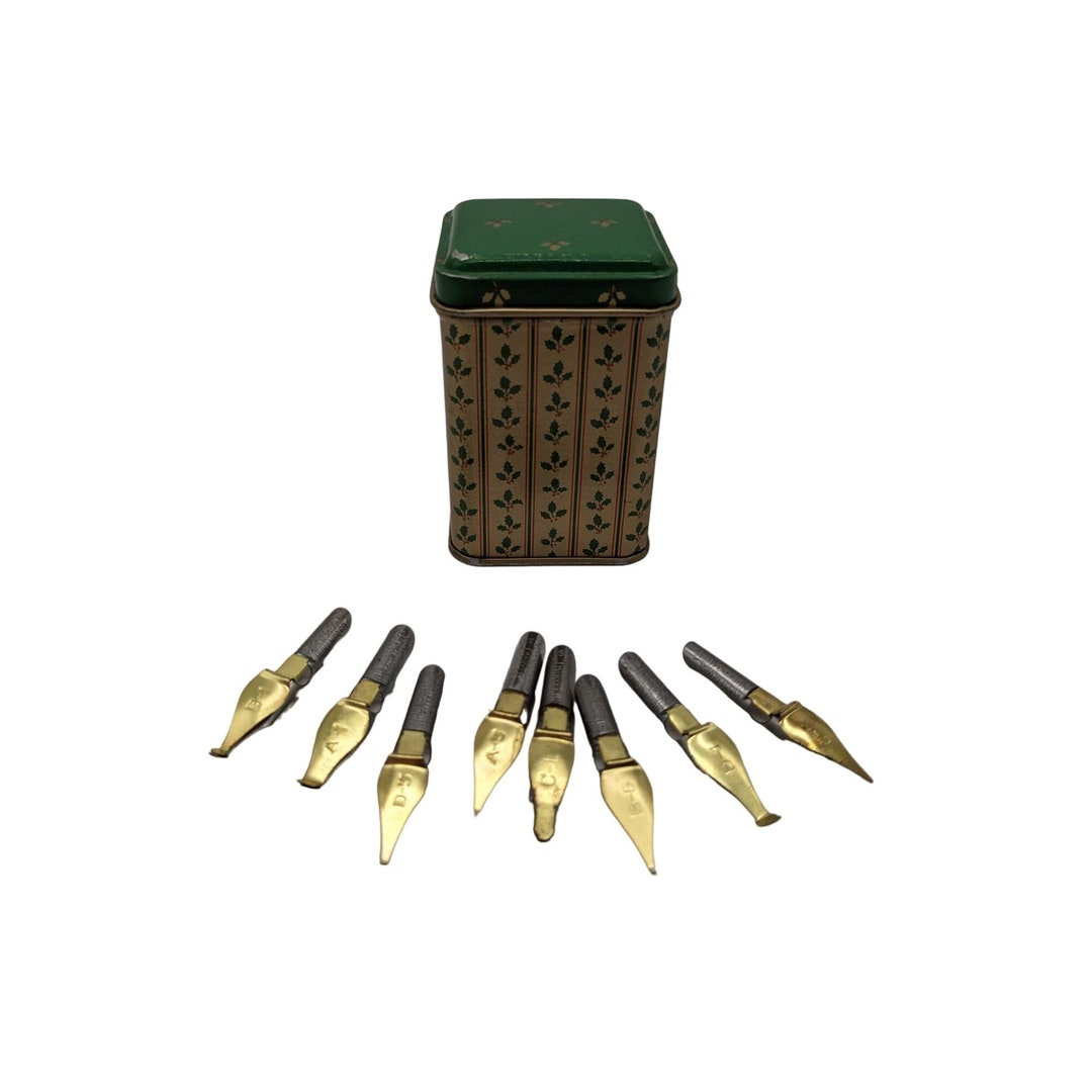 Pen Nibs Speedball Ross F George USA 8 Each Different Model Number ...