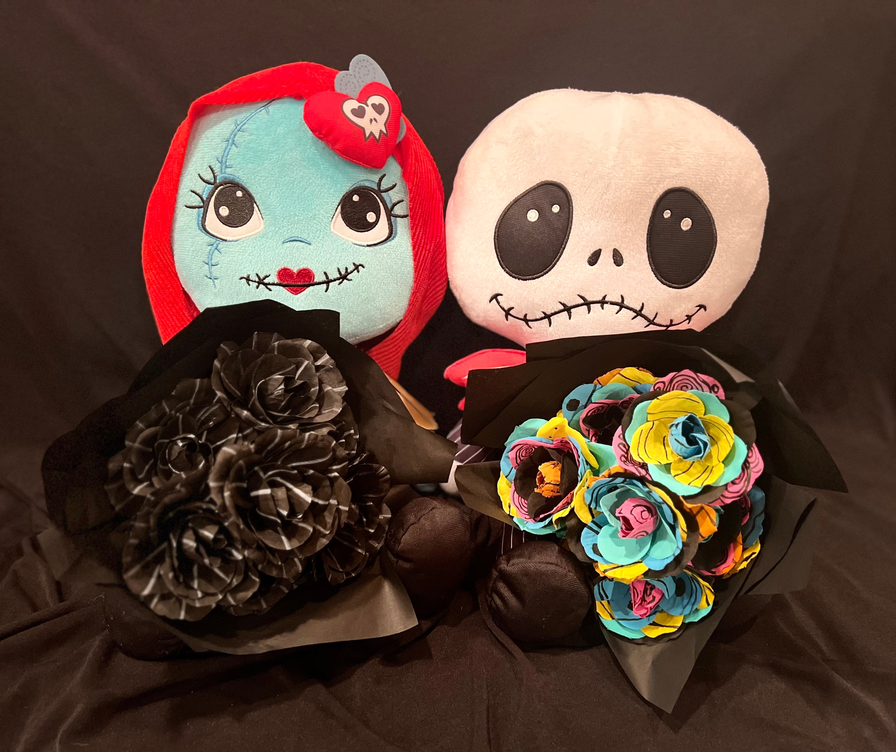The Nightmare Before Christmas Themed Rose Bouquets - Etsy