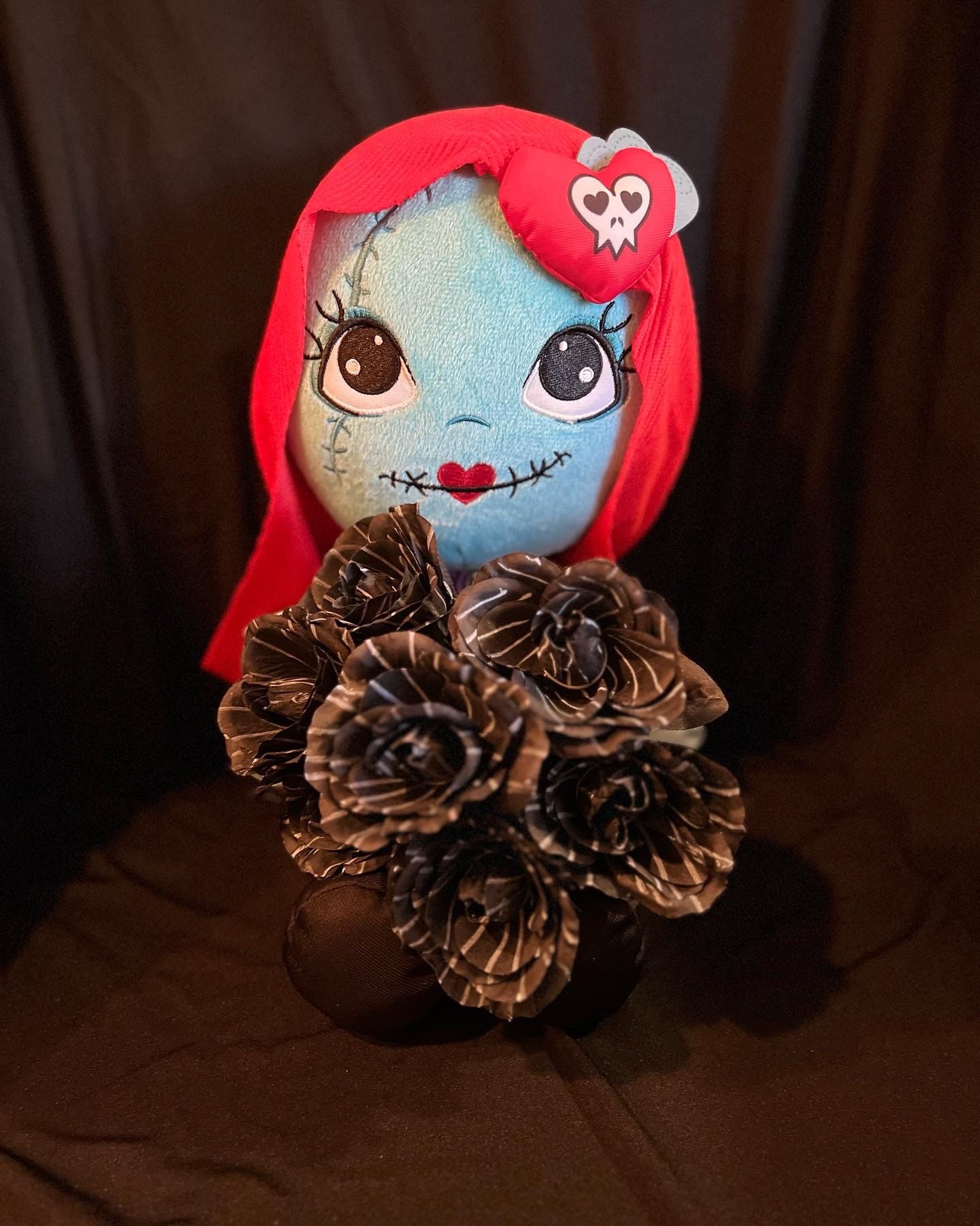 The Nightmare Before Christmas Themed Rose Bouquets - Etsy