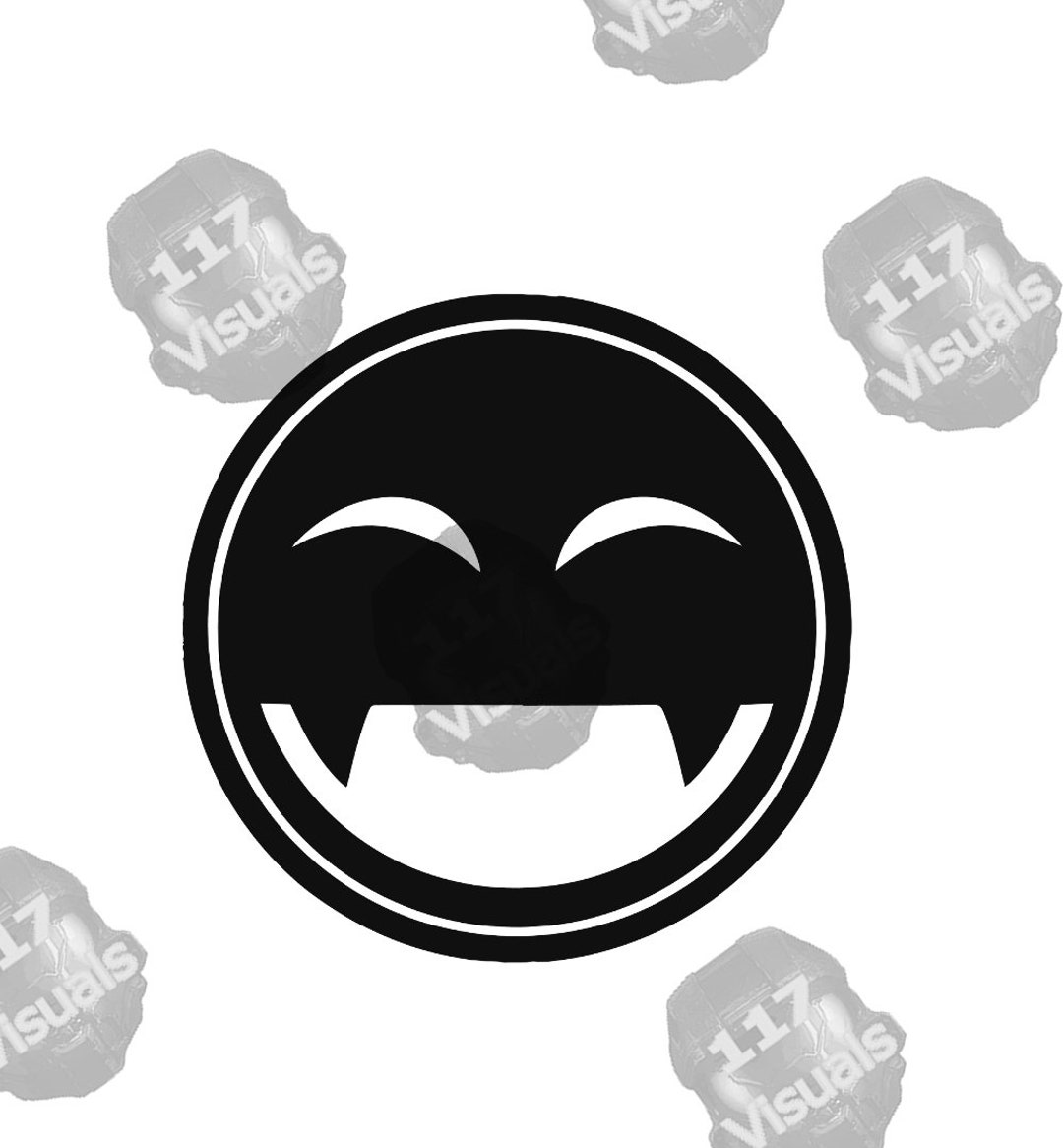 Vampire Smile Emoji Vinyl Decal Sticker Car Truck Window Laptop ...
