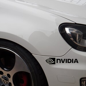 Nvidia Logo Vinyl Decal Sticker Gamer Car Truck Window Laptop Cellphone ...