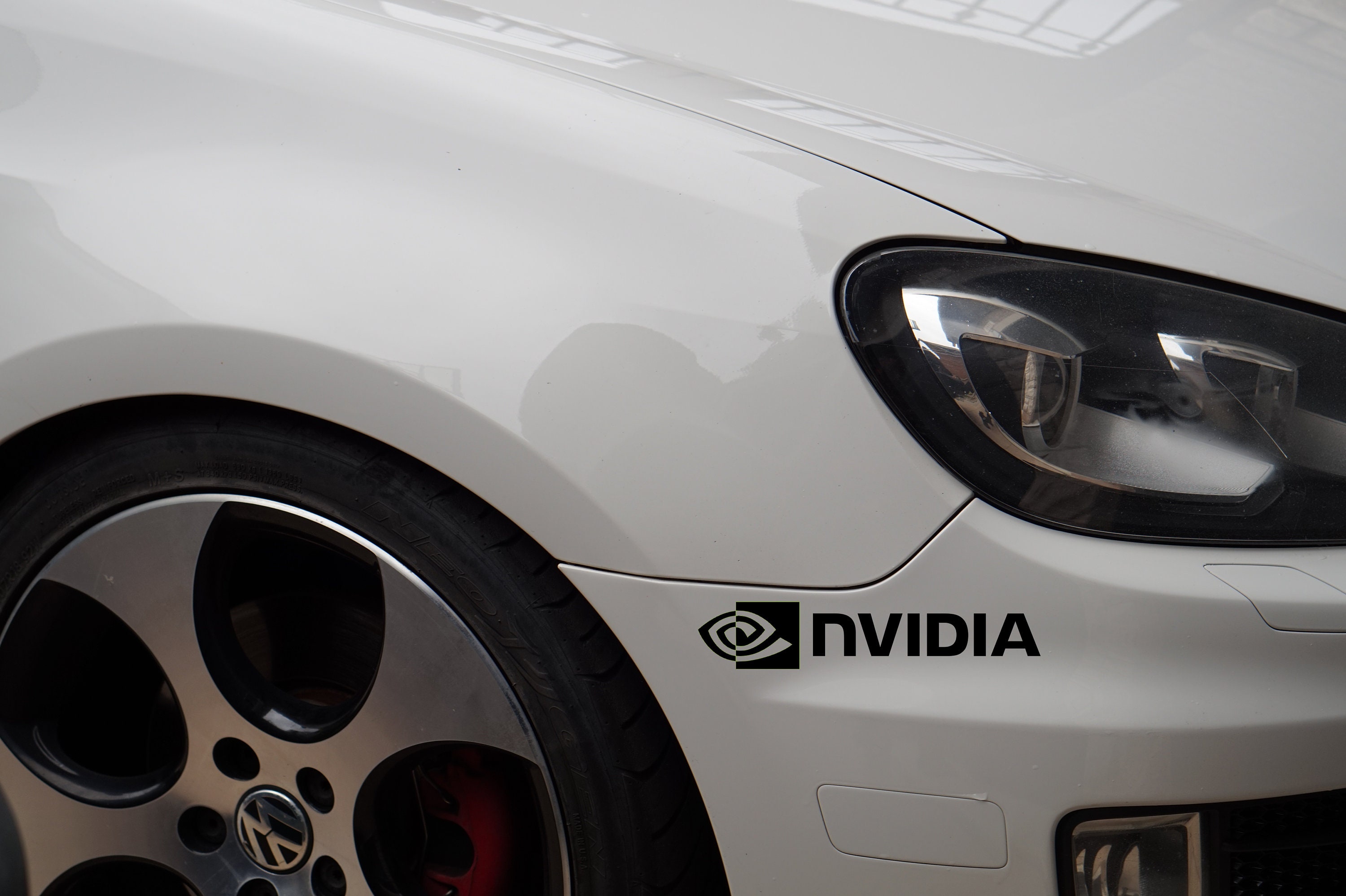 Nvidia Logo Vinyl Decal Sticker Gamer Car Truck Window Laptop Cellphone ...