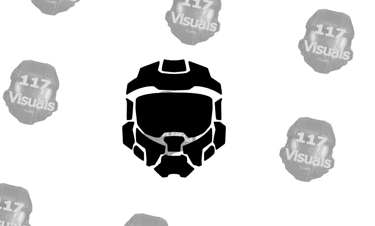 Halo Helmet Vinyl Decal Sticker Car Truck Window Laptop Cellphone ...