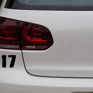 Halo Masterchief 117 Vinyl Decal: Gamer Car Sticker - Etsy