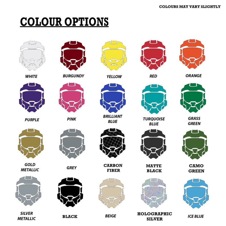 Halo UNSC Masterchief Vinyl Decal Sticker Gamer Car Truck Window Laptop ...