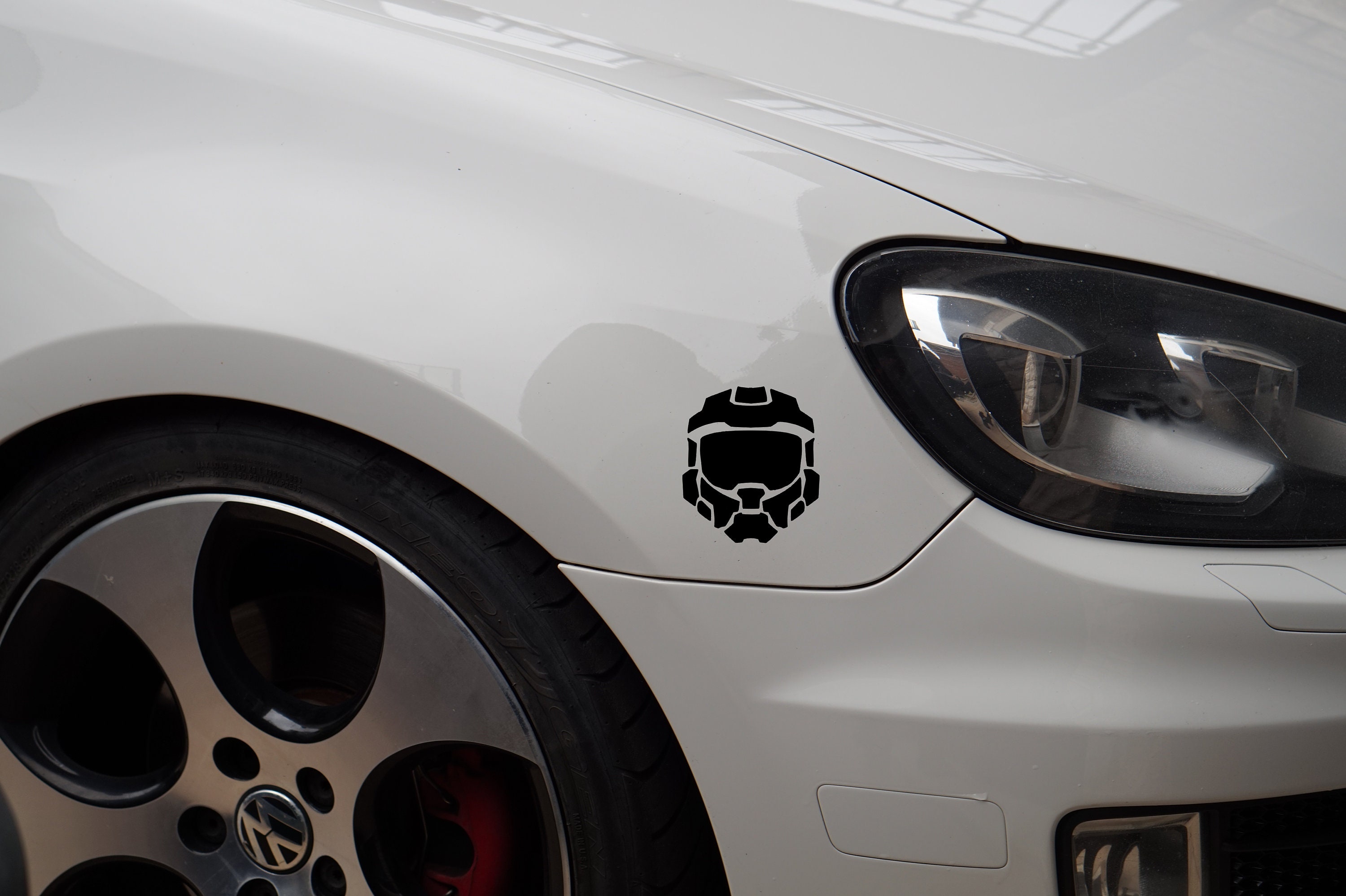 Halo Helmet Vinyl Decal Sticker Car Truck Window Laptop Cellphone ...