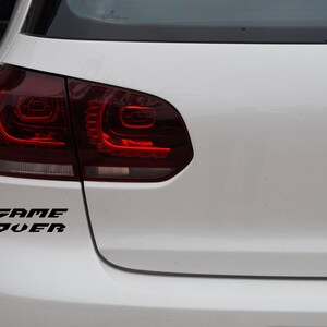 GAME OVER Vinyl Decal Sticker Gamer Car Truck Window Laptop Cellphone ...