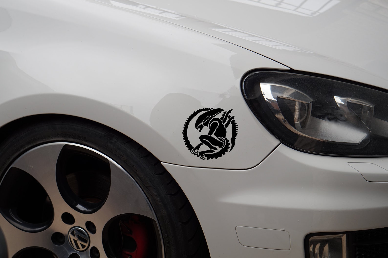 Alien Vinyl Decal Sticker Gamer Car Truck Window Laptop Cellphone ...