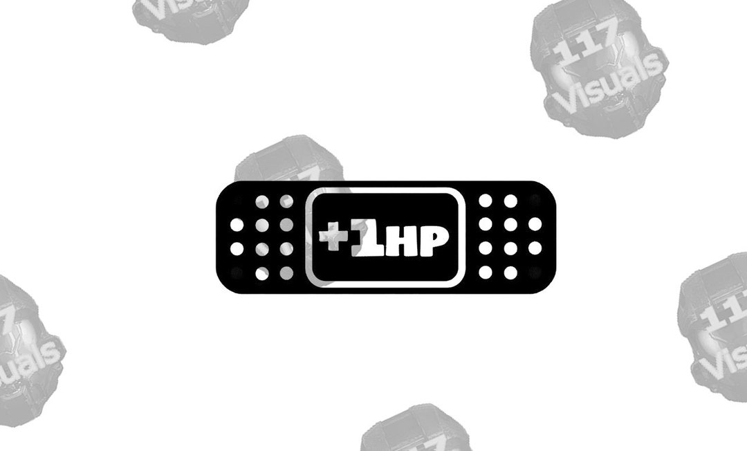 Vinyl +1HP Decal Sticker Gamer Car Truck Window Laptop Cellphone ...