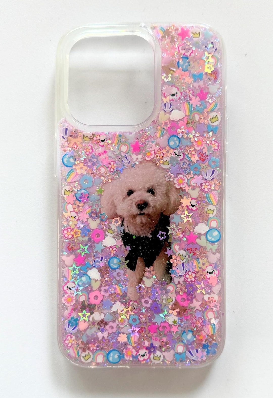 Custom Photo Sparkle Phone Case: Personalized Iphone, Samsung, Android ...
