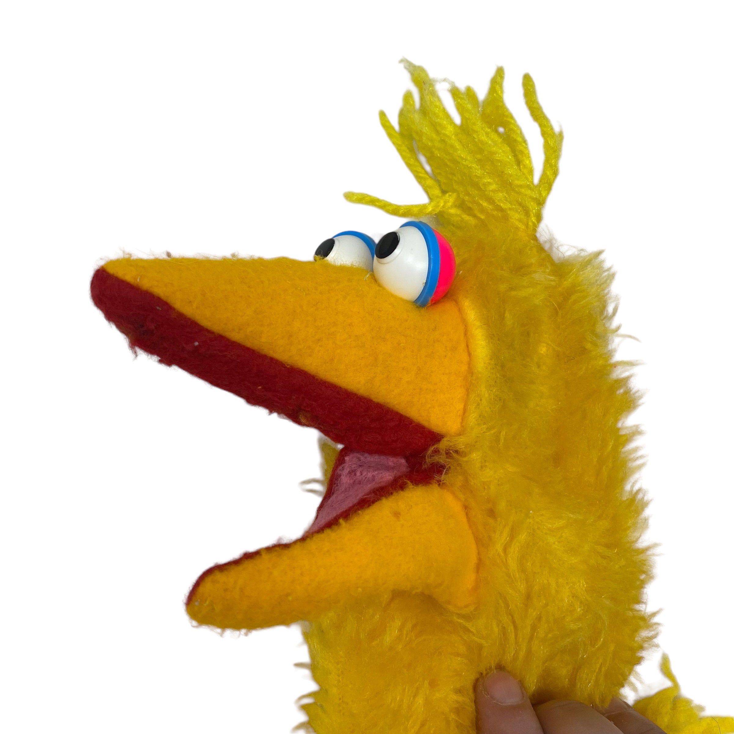 1980 Sesame Street Hand Puppets of Big Bird and Ernie - Etsy