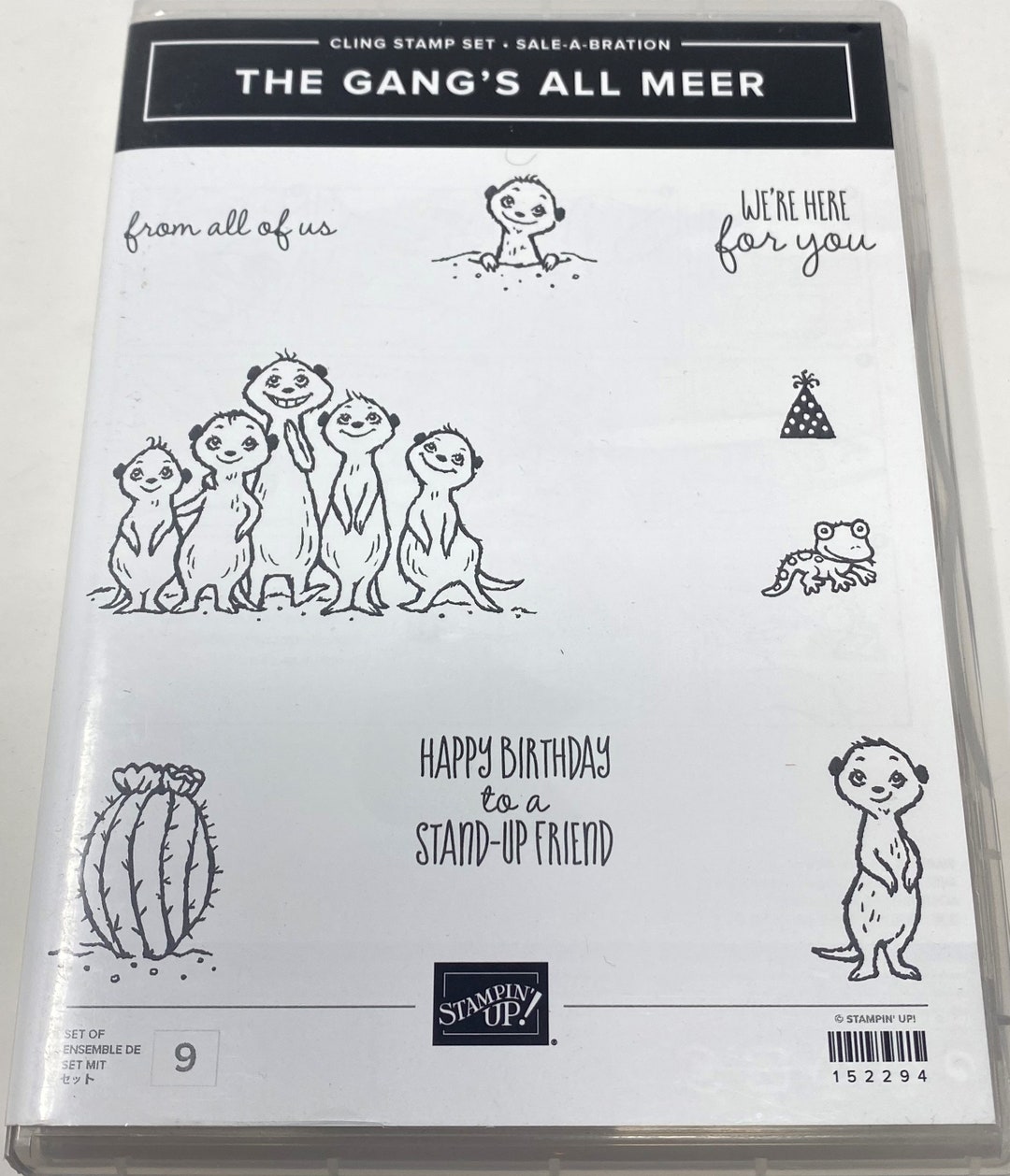 Stampin' up the Gang's All Meer Stamp Set New in Open - Etsy