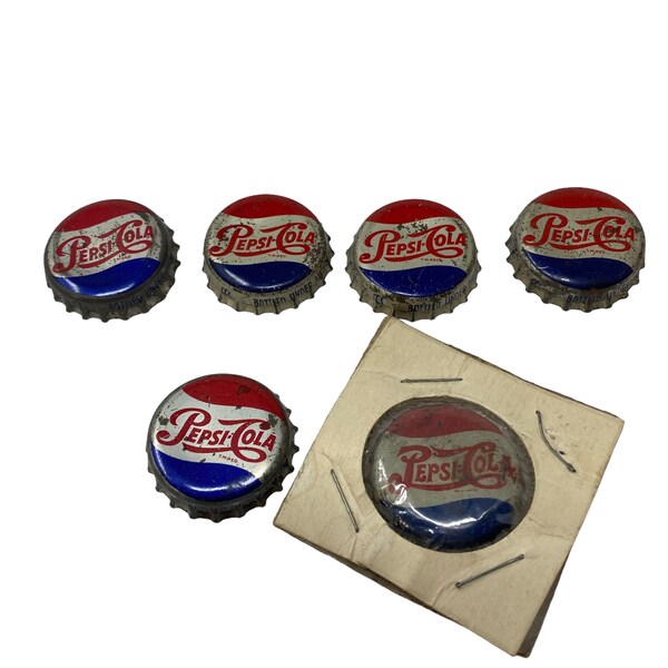 Pepsi Cola Caps - Etsy