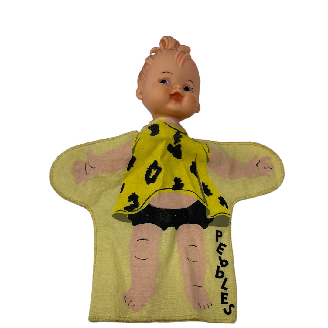 Vintage Pebbles From the Flintstones Hand Puppet - Etsy