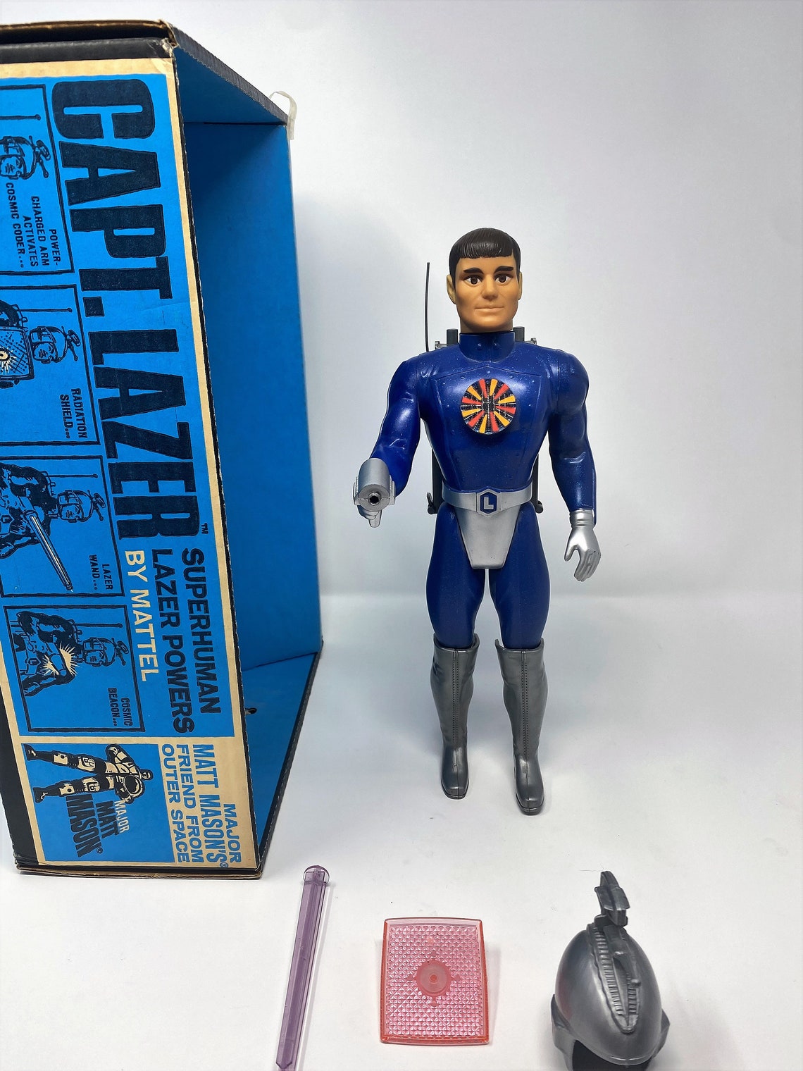 Capt. Lazer Mattel Major Matt Mason's Friend From Outer - Etsy