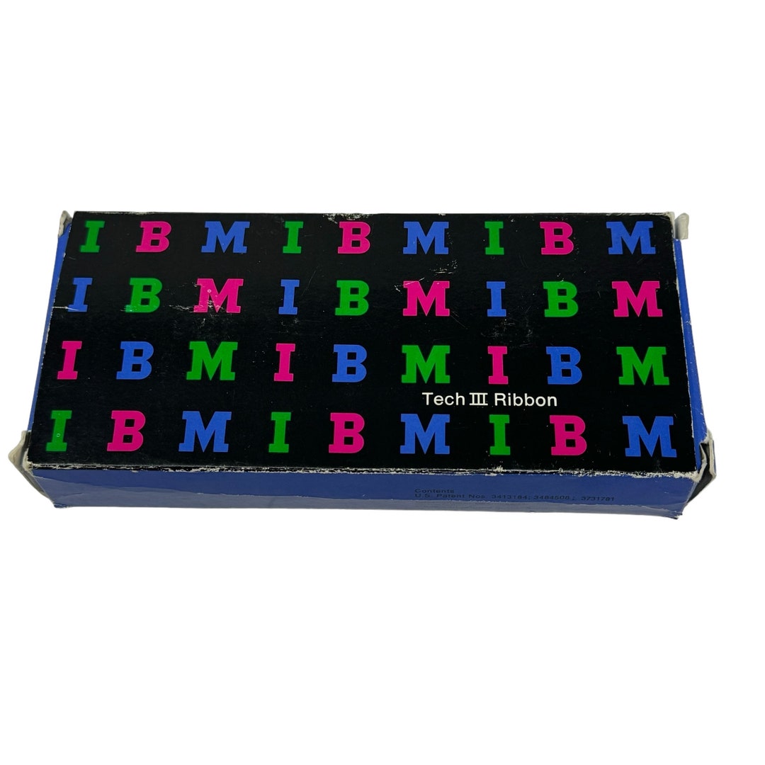 Vintage IBM Black Carbon Film Ribbon 1136390 - Etsy