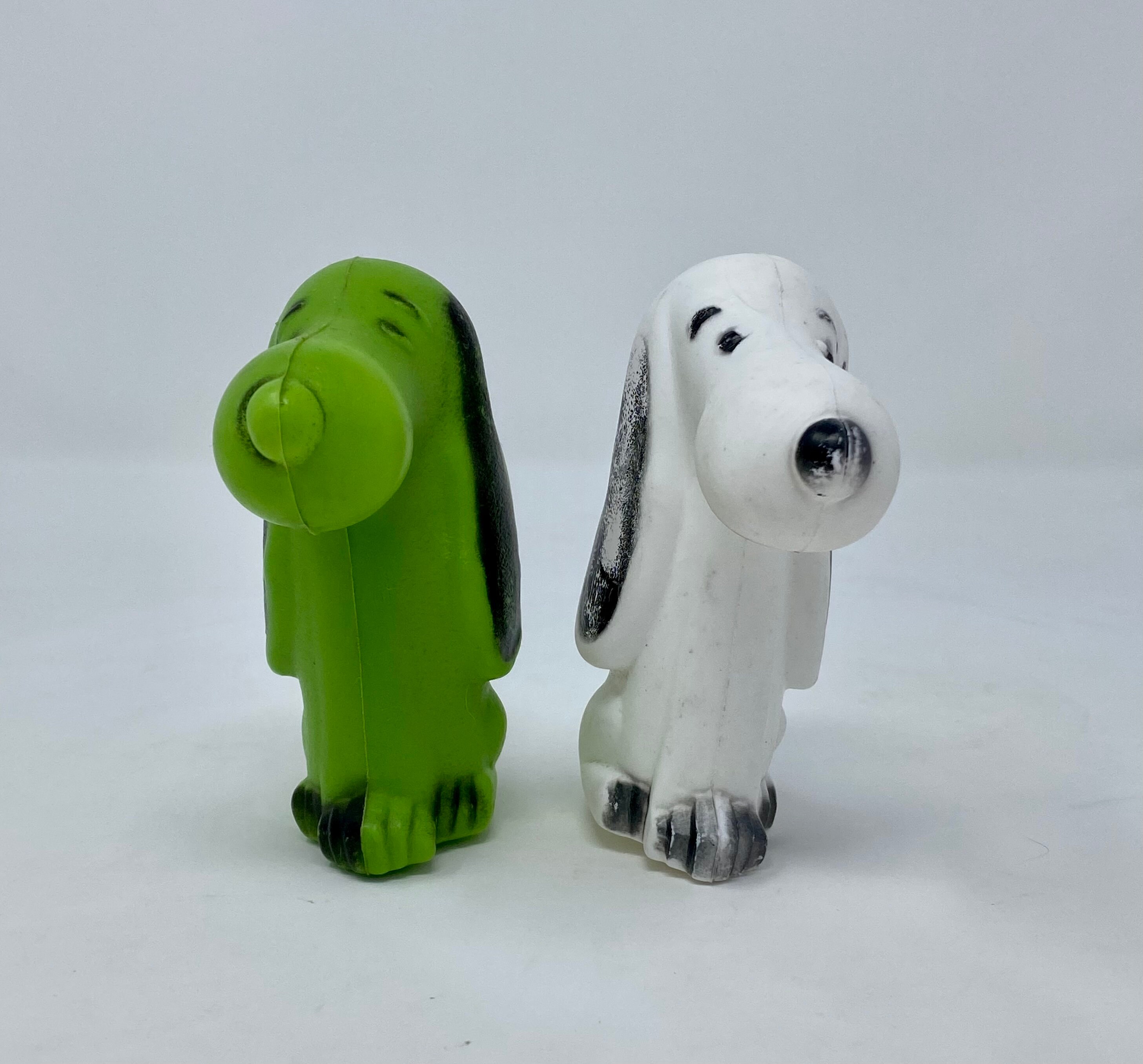 4 Inch Snoopy, Thin Plastic Blow Mold Vintage Toys, Hong Kong, Green ...