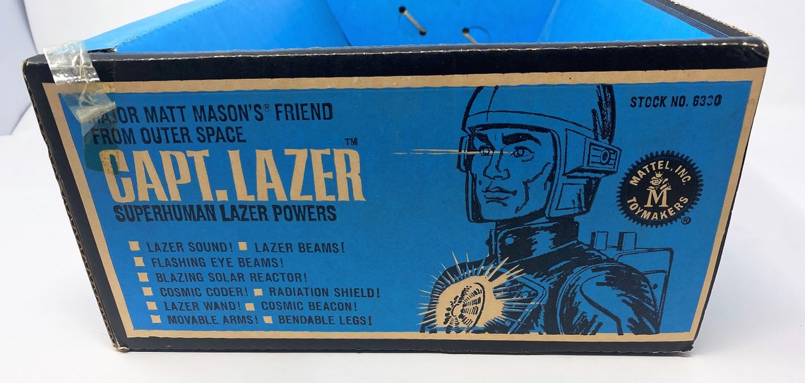 Capt. Lazer Mattel Major Matt Mason's Friend From Outer - Etsy