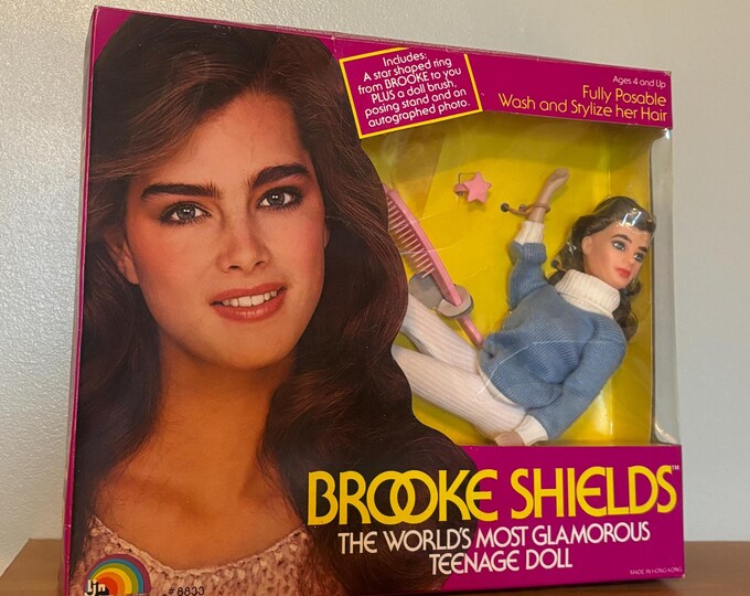 Vtg 1982 LJN Brooke Shields World's Most Glamorous Teenage Doll, Fully ...