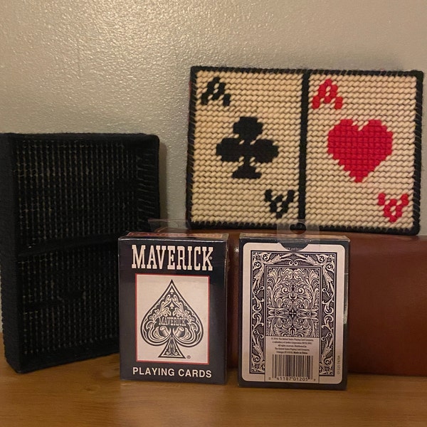 Plastic Canvas Playing Card Holders - Etsy