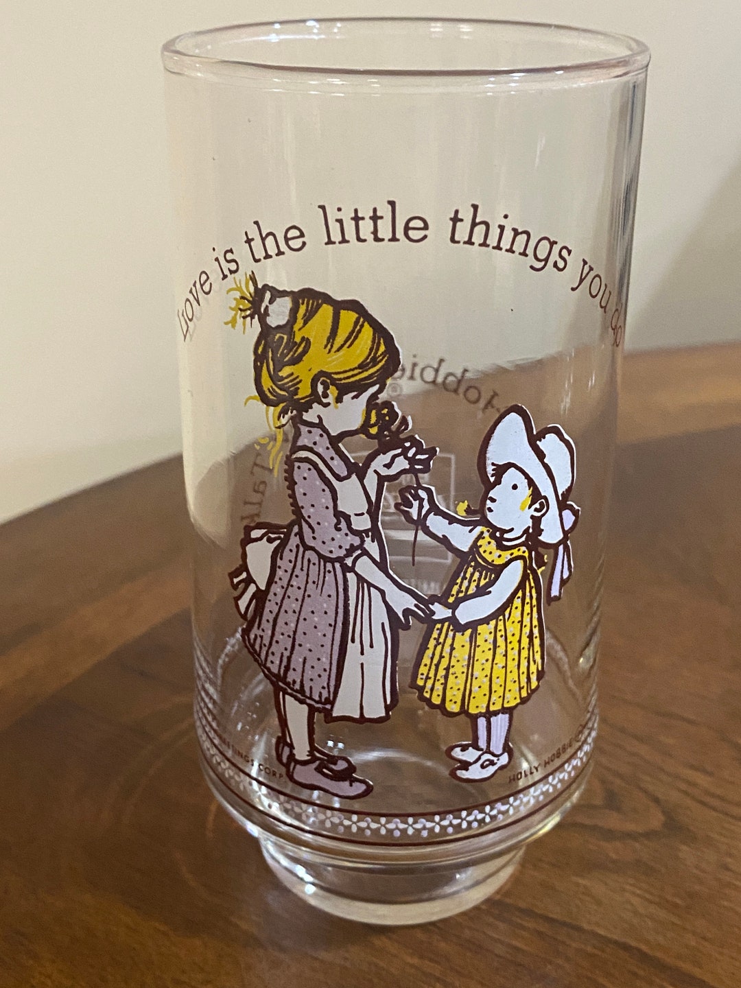 Vintage 1970s Coca Cola Limited Edition Holly Hobbie Happy Talk