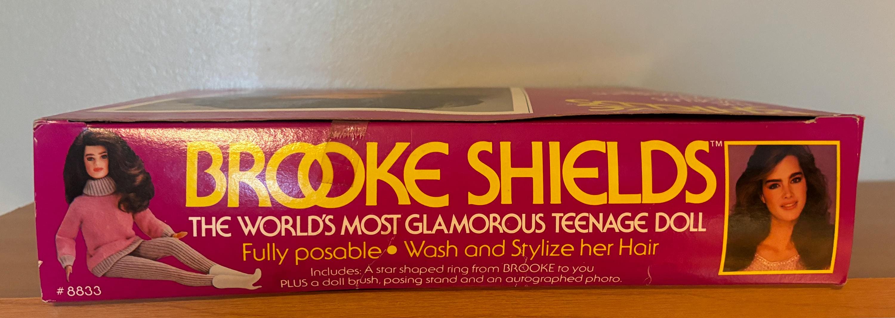 Vtg 1982 LJN Brooke Shields World's Most Glamorous Teenage Doll, Fully ...