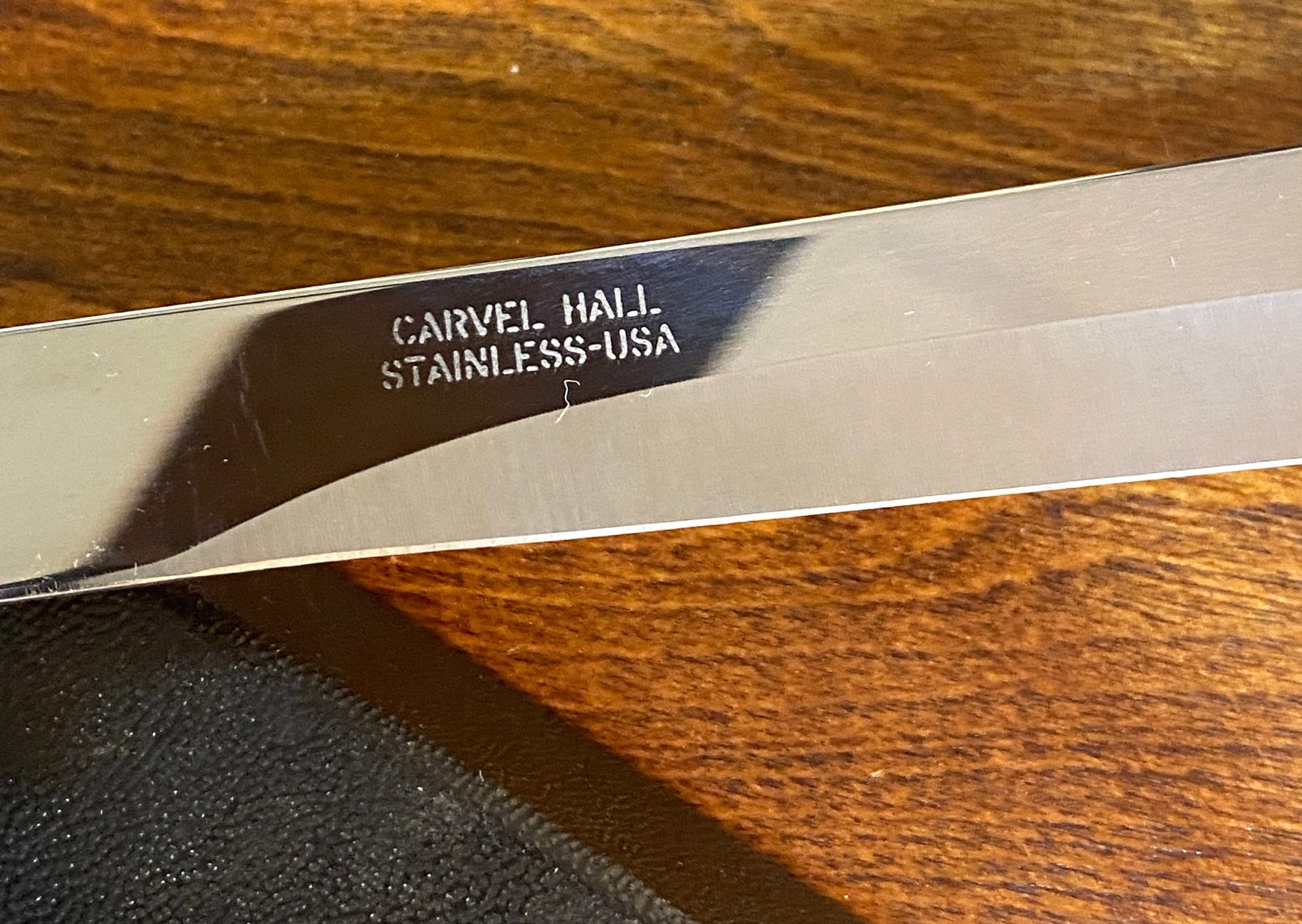 Beautiful Vintage Carvel Hall Steelsmiths Great Blades 2 Piece Carving ...