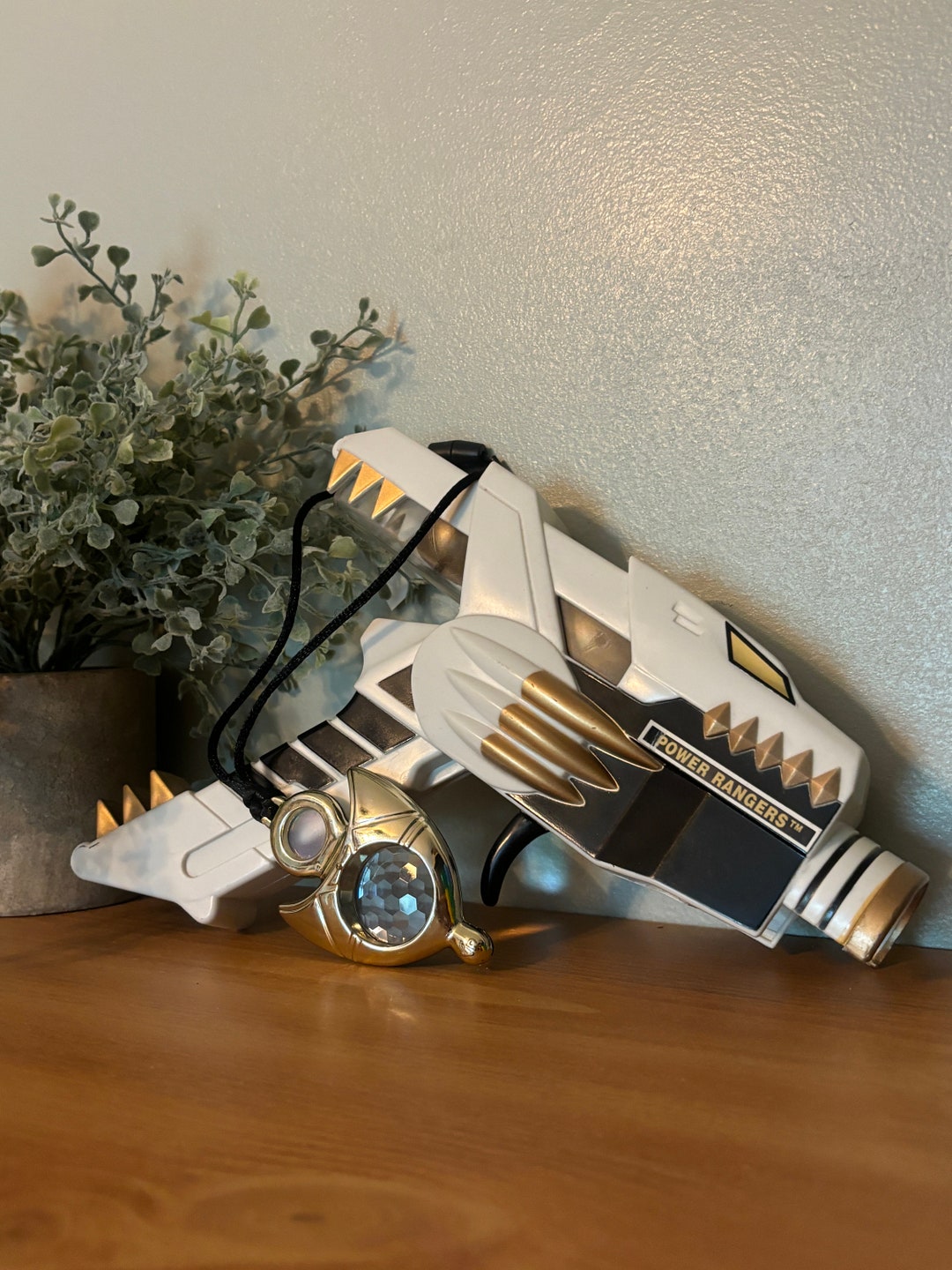 Vtg Saban 1990s Power Rangers Power Ball Gun, Plastic Ball Blaster Toy ...