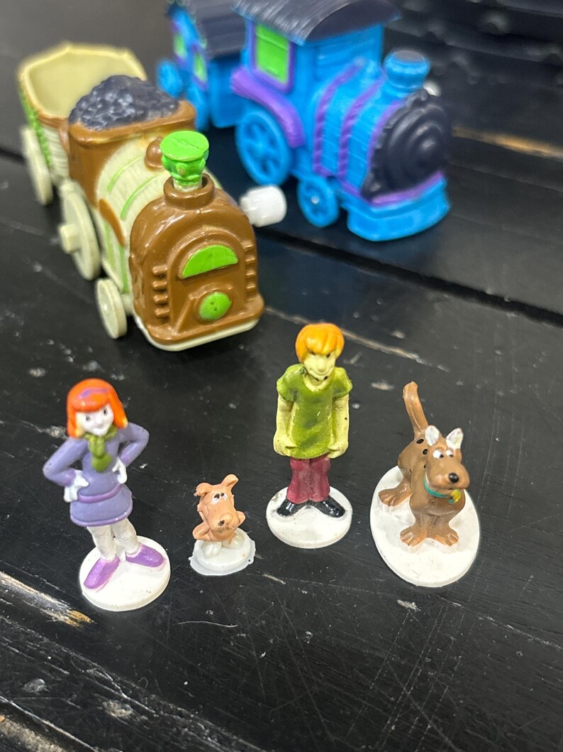 Scooby Doo & Friends Train Set Vintage Boley 1990s Pretend Play Toys ...