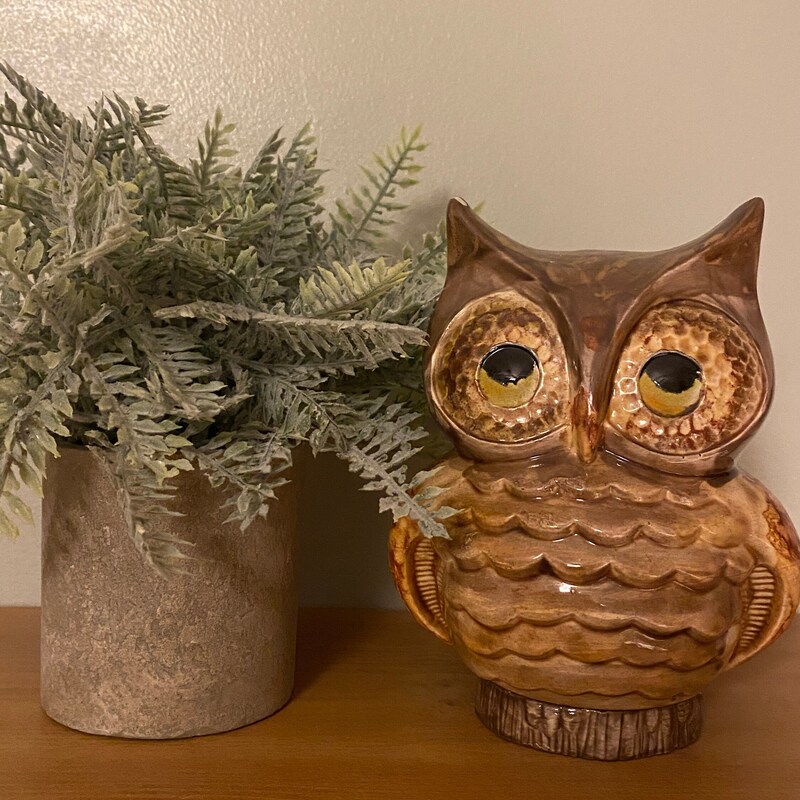 Owl Coin Bank - Etsy
