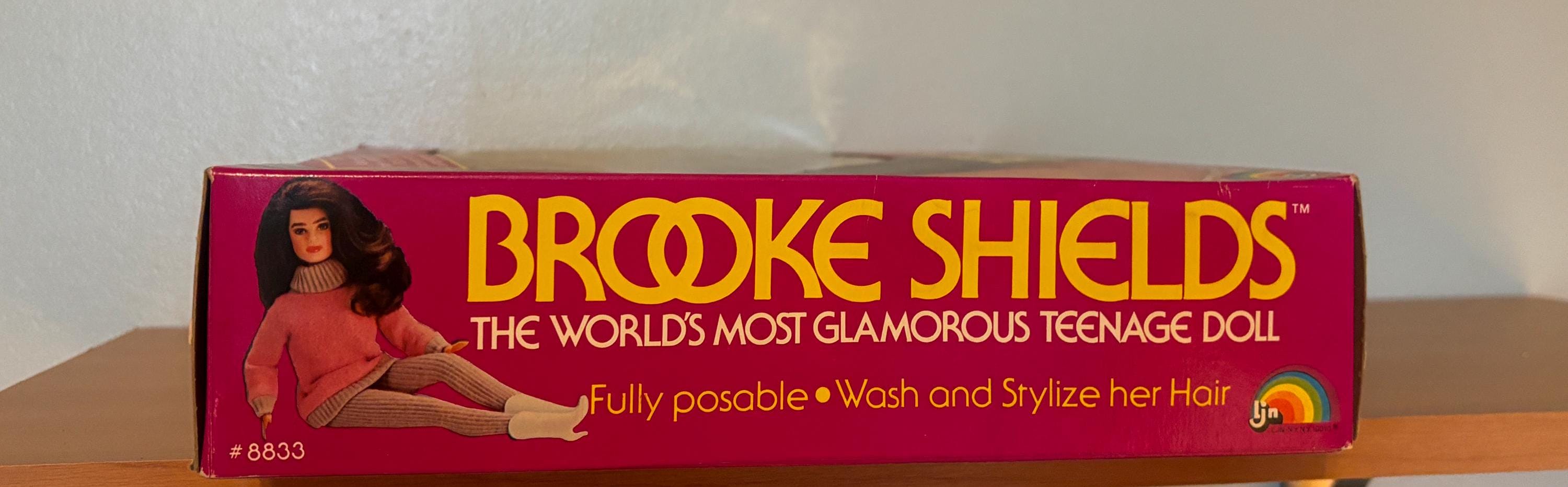 Vtg 1982 LJN Brooke Shields World's Most Glamorous Teenage Doll, Fully ...