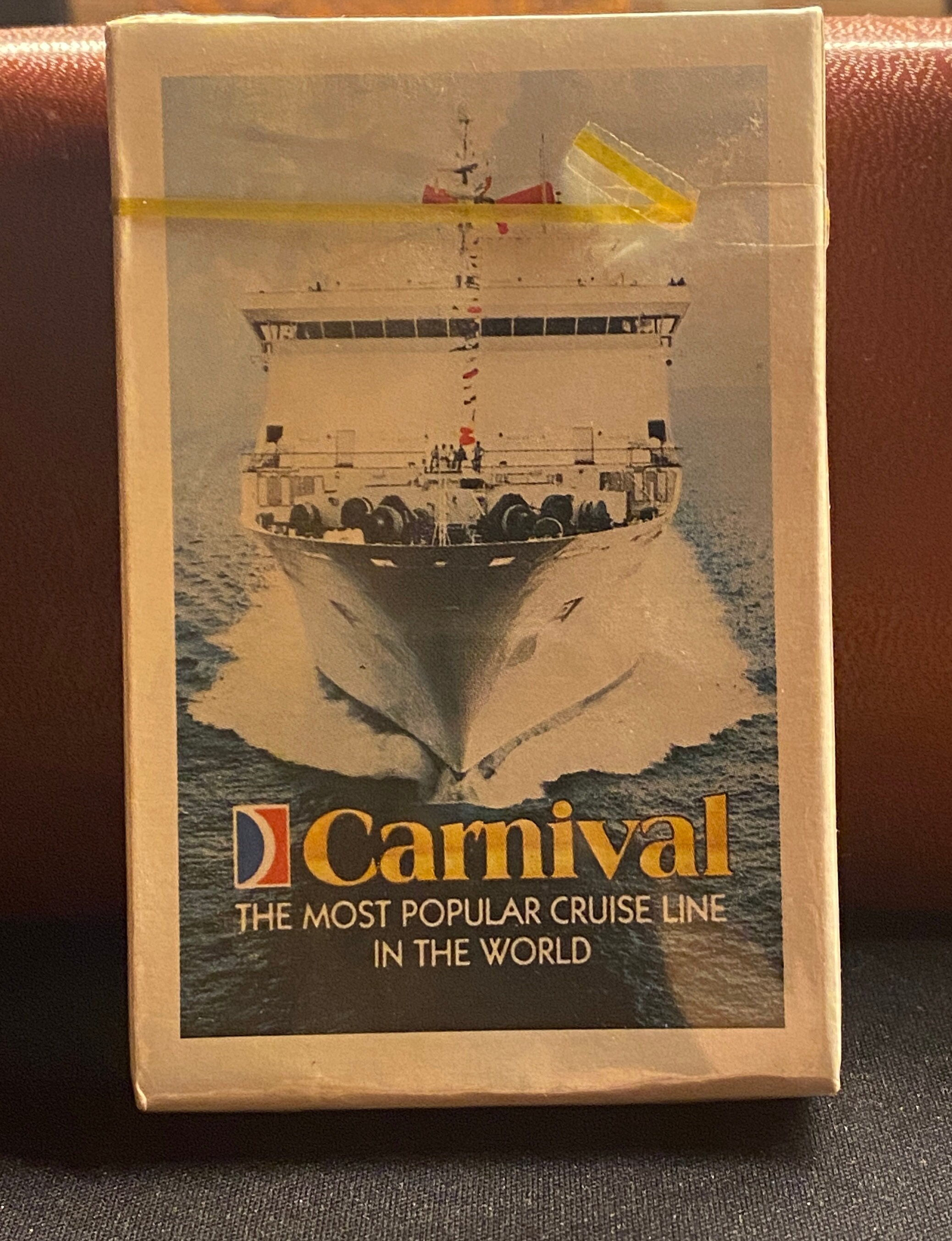 Vintage Carnival Cruise Lines Playing Cards, Sealed Deck, Unopened Box ...