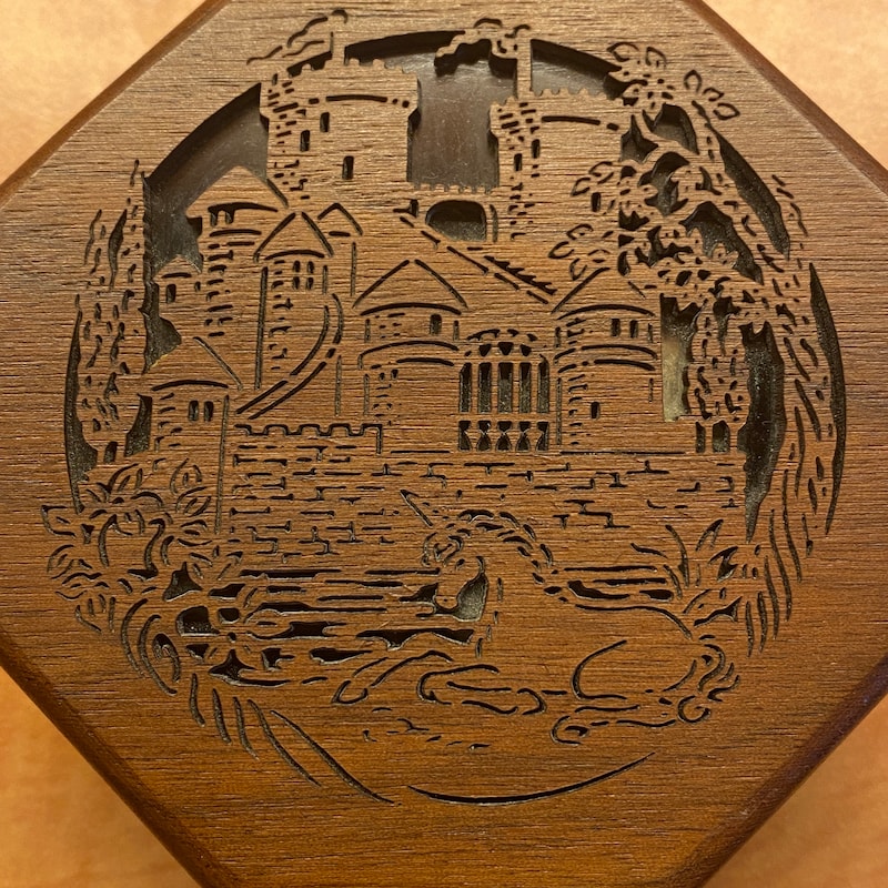 Fantasy Wooden Box - Etsy