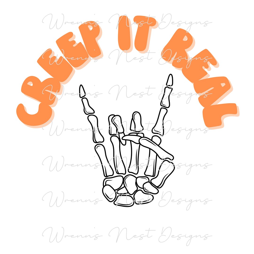 6 for 1! Halloween Bundle Png, Creep It Real, Sublimation, Design ...