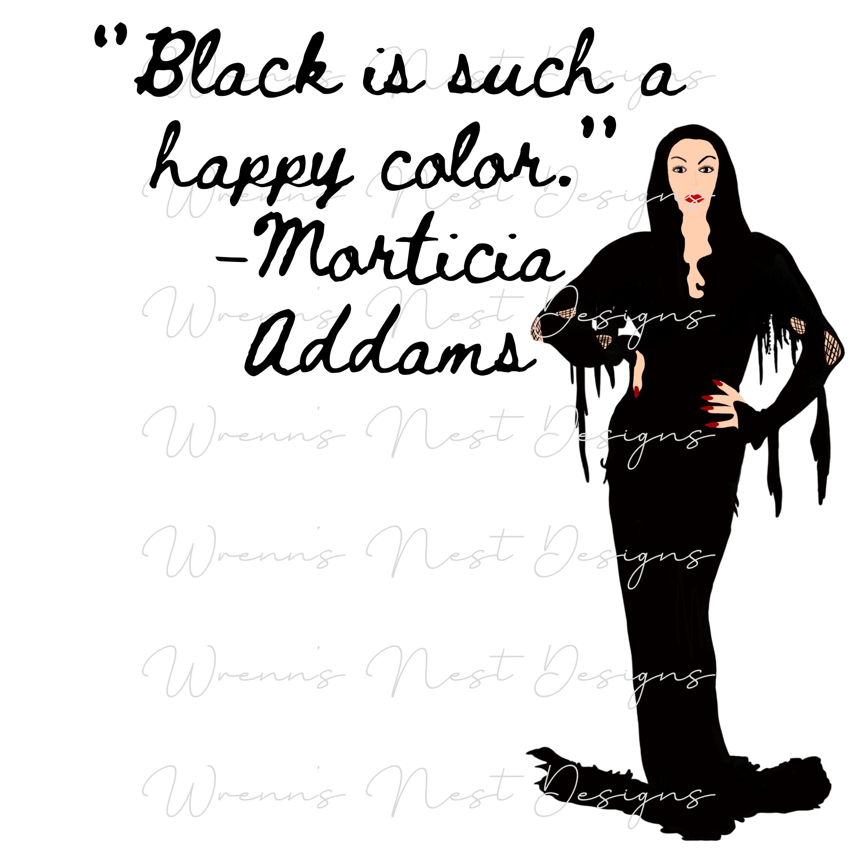 Morticia Addams Movie Quotes