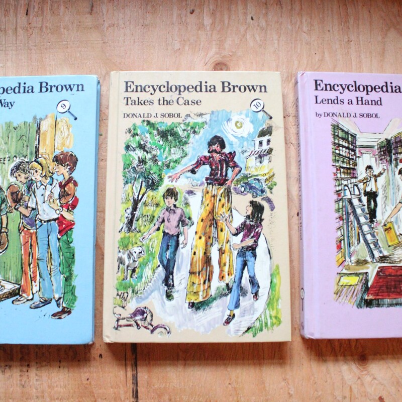 Encyclopedia Brown - Etsy